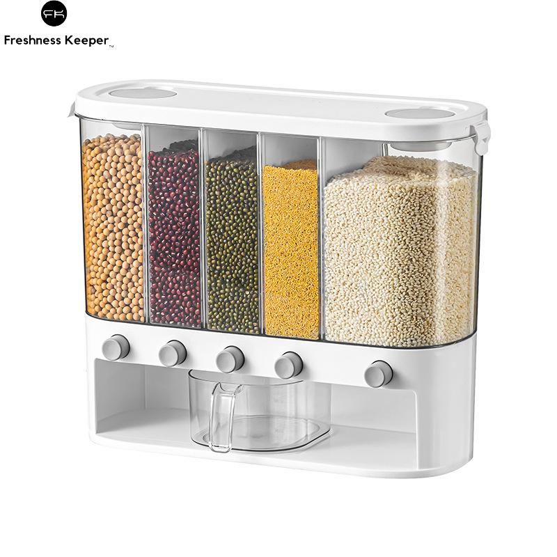 China 25 Pounds Dry Food Dispenser for Grains, Rice, Beans and Lentils ...